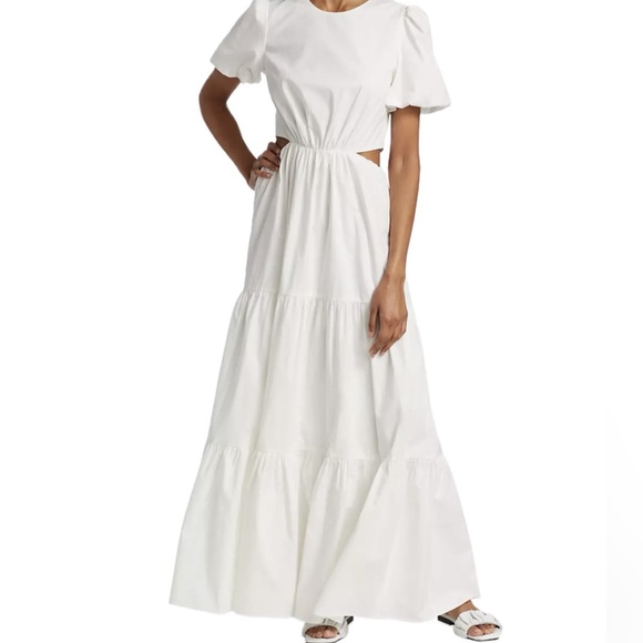 Wayf | Dresses | Wayf Plaza Cutout Tiered Maxi Dress | Poshmark